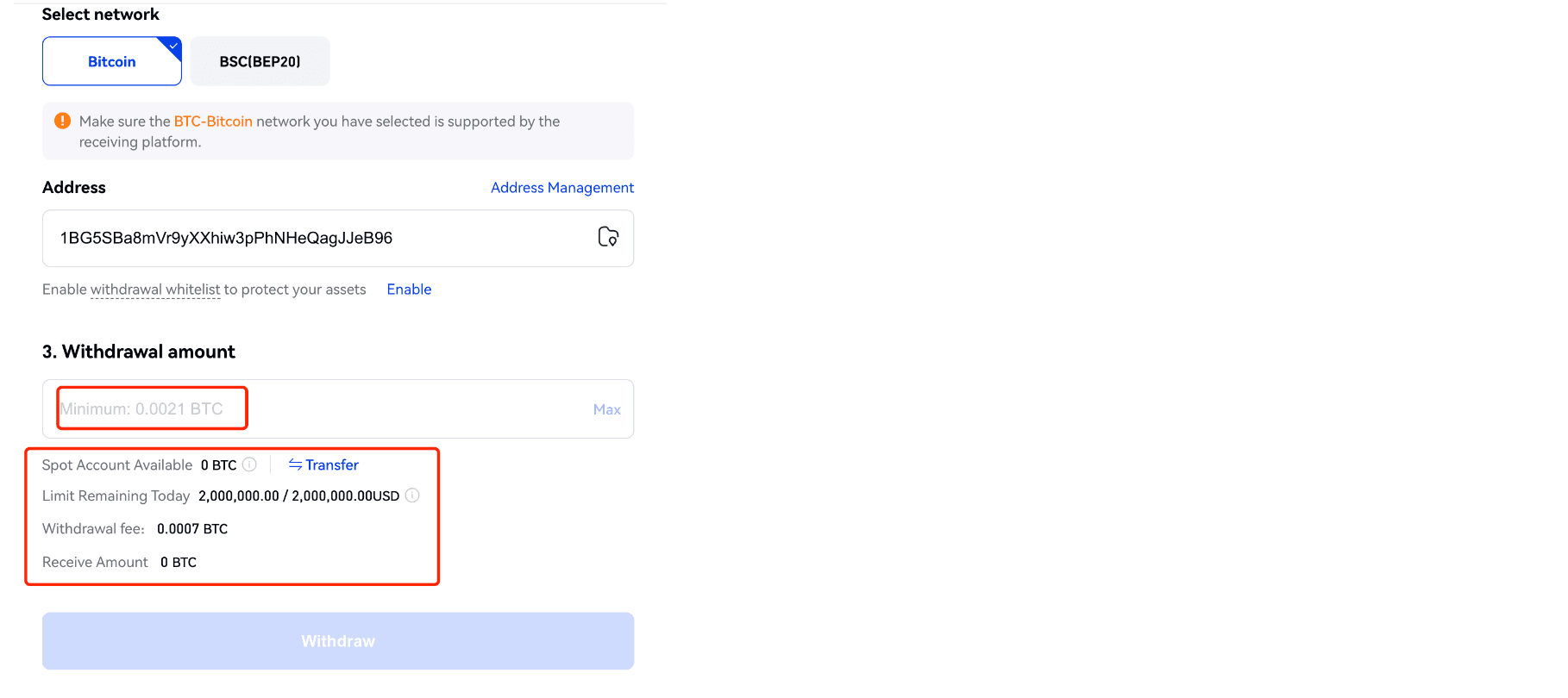 How do I Make a Withdrawal? (Web) - Phemex