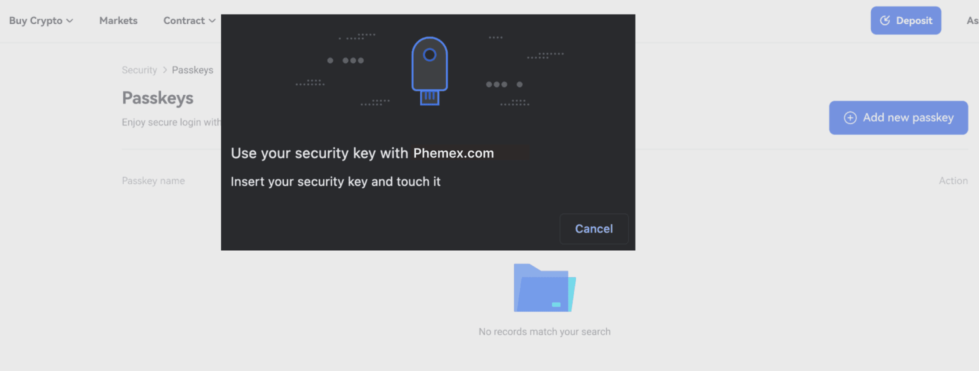 How Do I Create Passkeys?(Web) - Phemex How Do I Create Passkeys?(Web) - Phemex