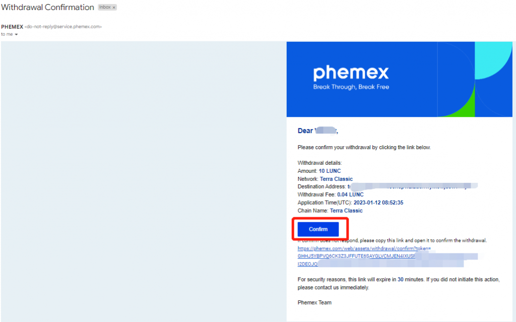 How do I Make a Withdrawal? (Web) - Phemex