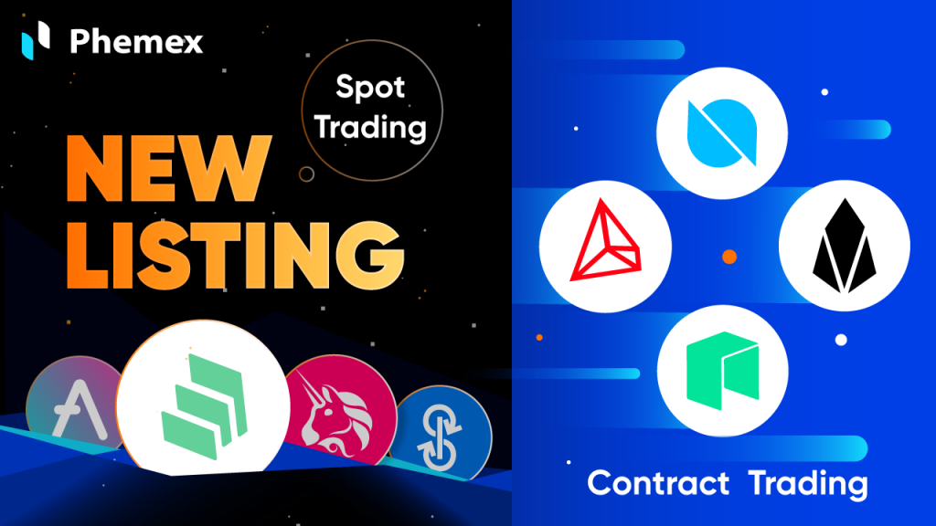 Phemex New Spot and Contract Trading Pairs! - Phemex