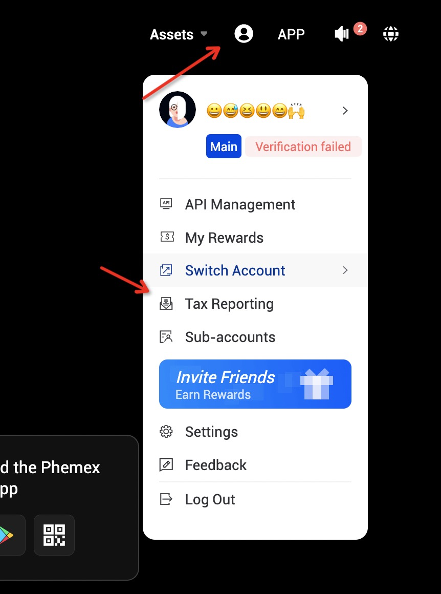 How do I download Phemex Account Statements/Reports? - Phemex