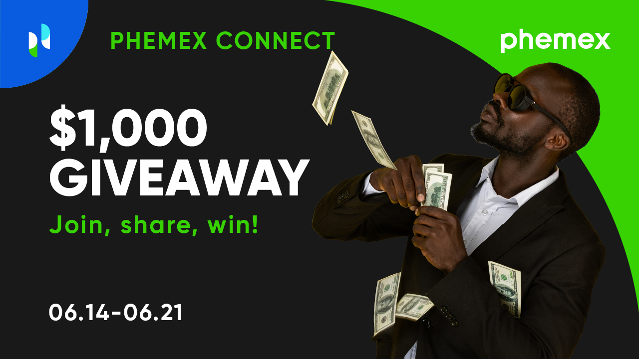 Phemex Connect - $1,000 USD Trading Bonus Giveaway! - Phemex