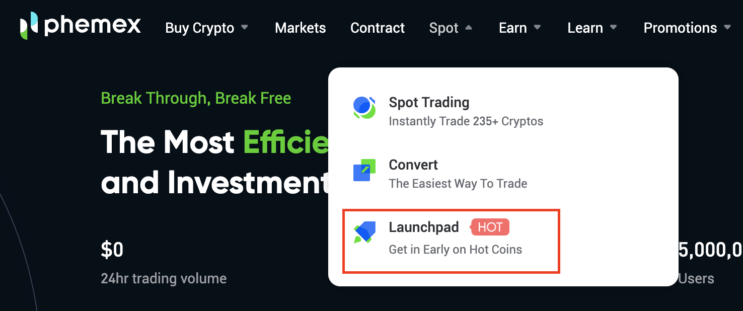 How Do I Use the Phemex Launchpad? - Phemex