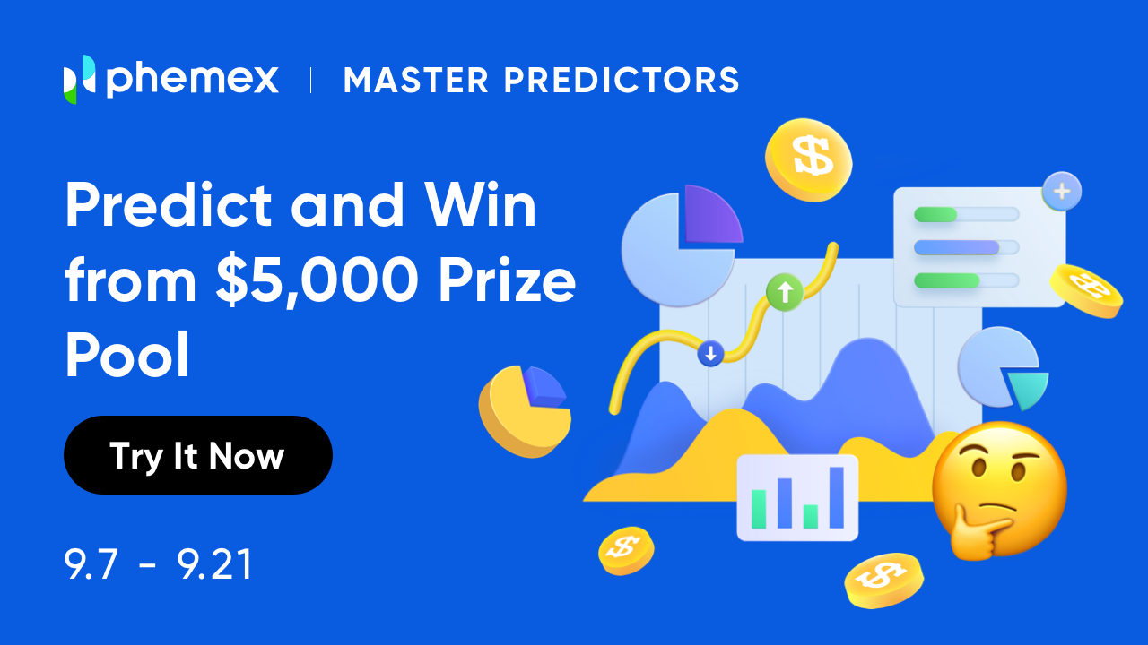 Phemex Prediction Markets Launch and Master Predictors Event - Phemex