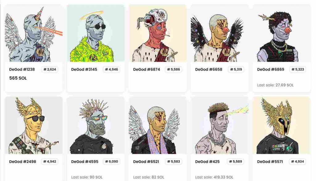 What Is DeGods: An NFT Collection to Rule Them All - Phemex Academy