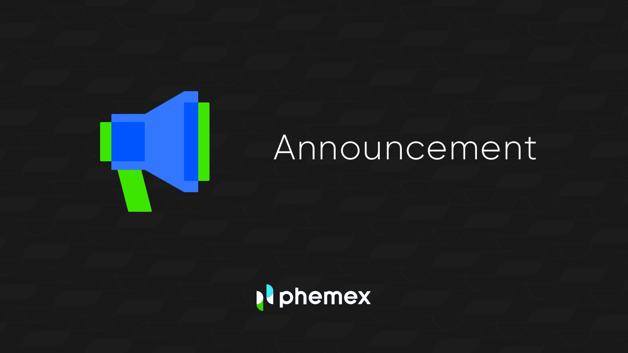 New Spot Listing - VRGW - Phemex