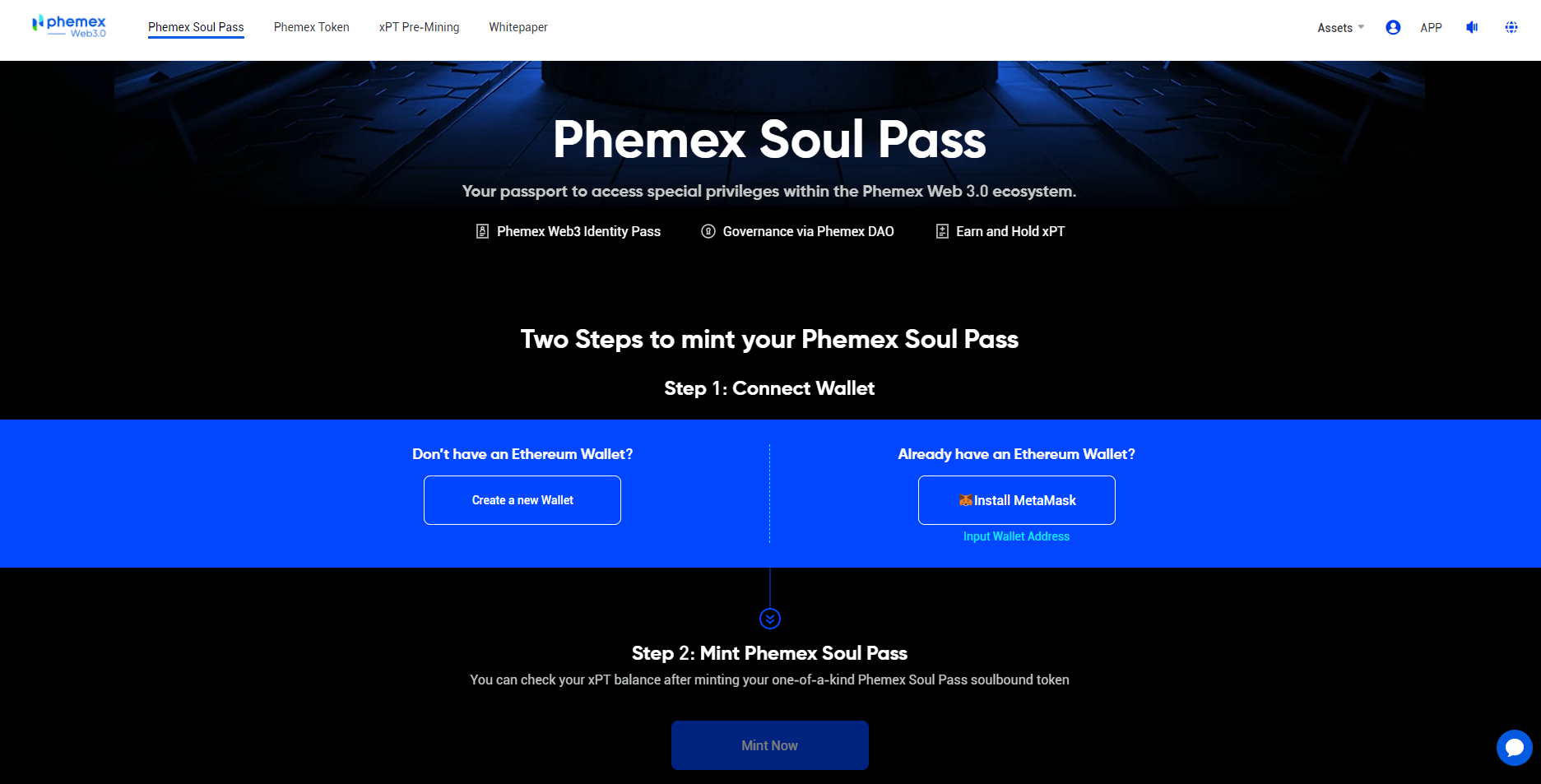 How to Mint Your Phemex Soul Pass - Phemex