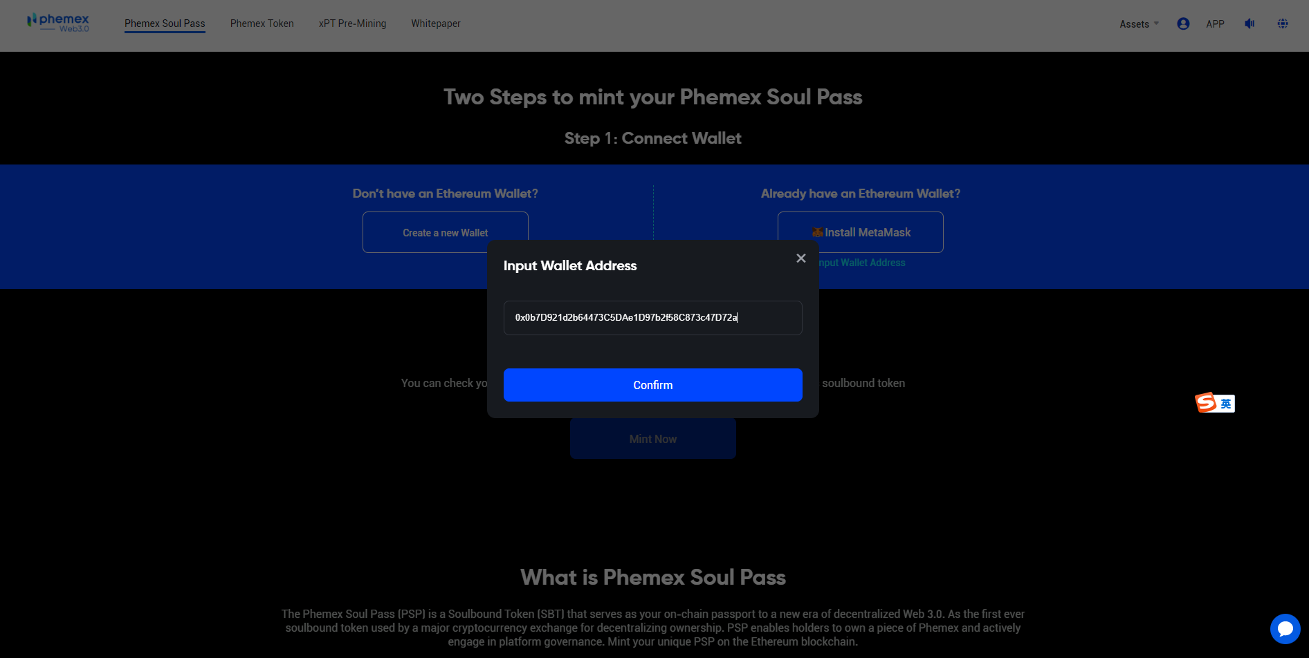 How to Mint Your Phemex Soul Pass - Phemex