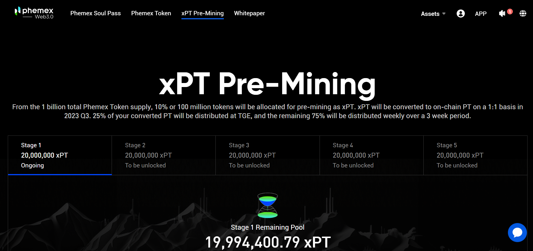 How xPT Pre-Mining Works - Phemex